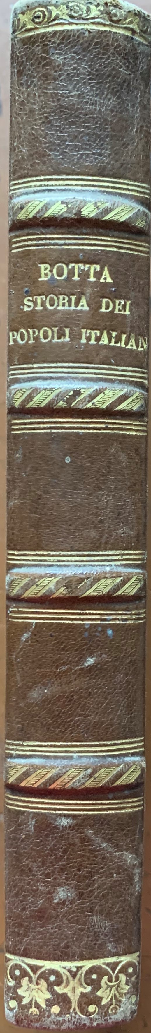 Carlo Botta - Storia dei popoli italiani dall'epoca della loro ...